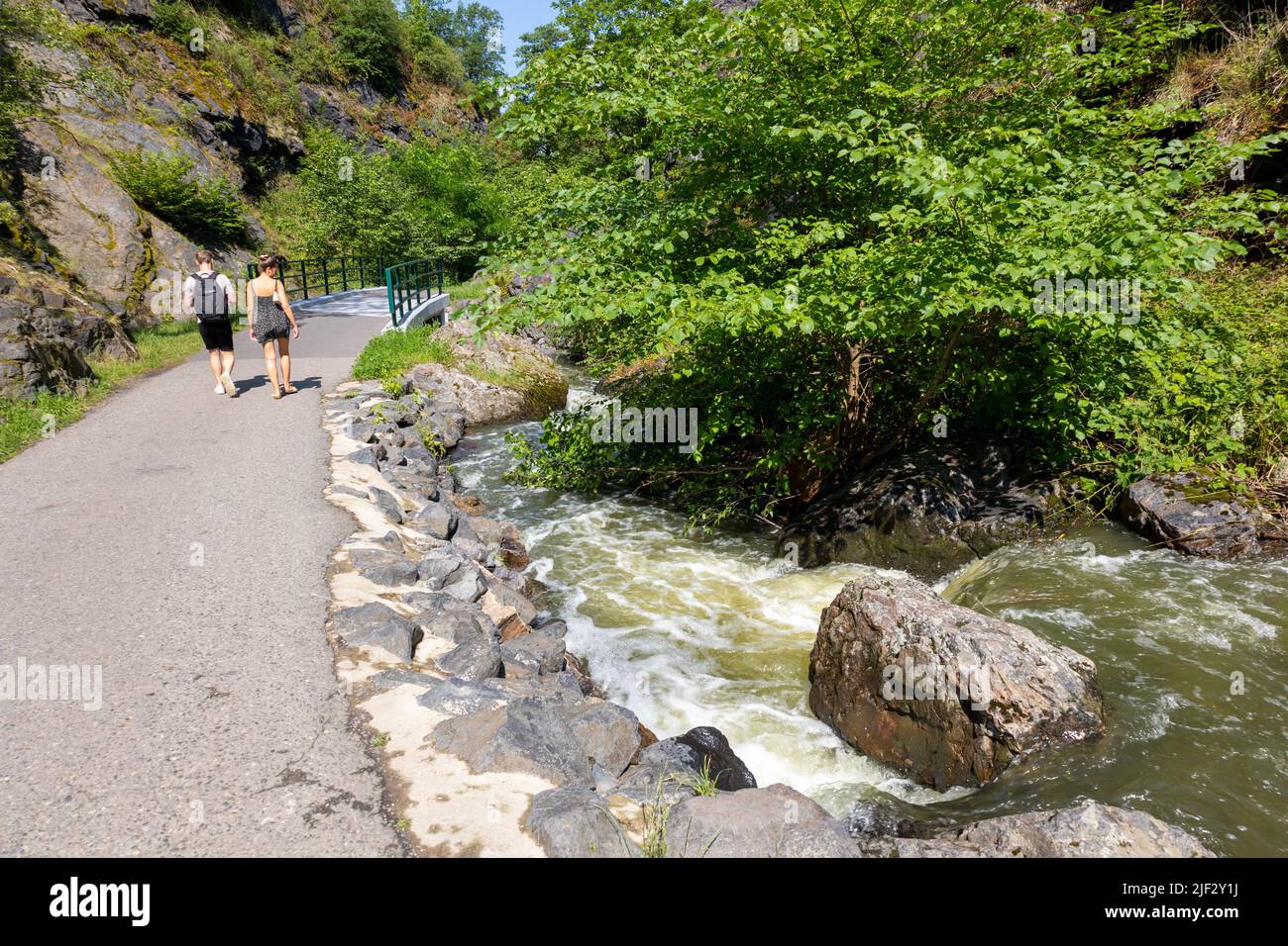 Narodni prirodni pamatka Sarka, udoli Divoka Sarka, Praha, Ceska ...