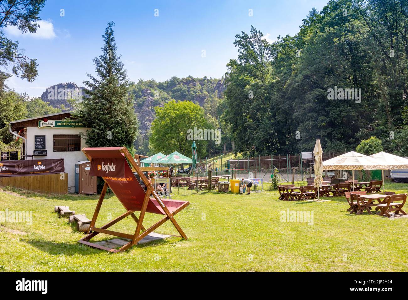 Koupaliště, Narodni prirodni pamatka Sarka, udoli Divoka Sarka, Praha ...