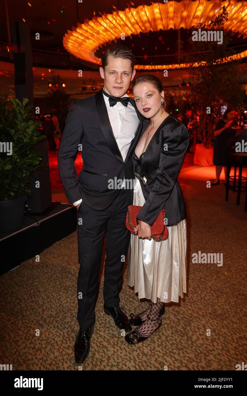 Berlin, Germany. 24th June, 2022. Max von der Groeben and Jella Haase ...