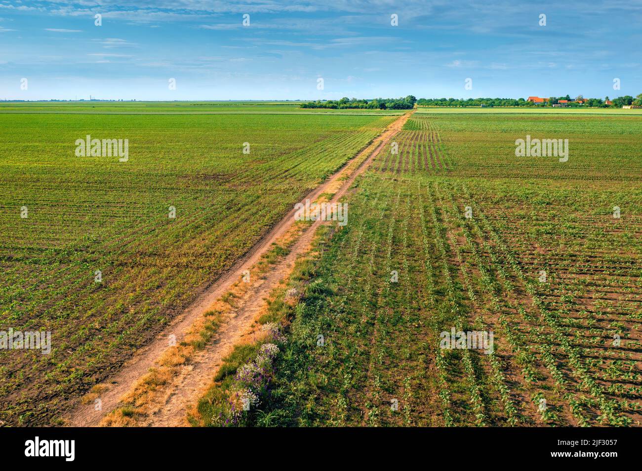 Aerial view of country hi-res stock photography and images - Alamy