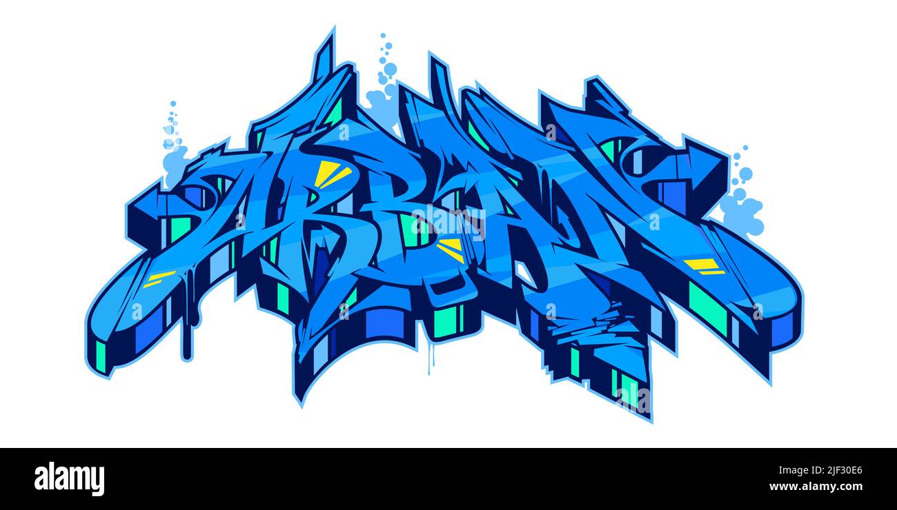 Word art on wall Stock Vector Images - Alamy