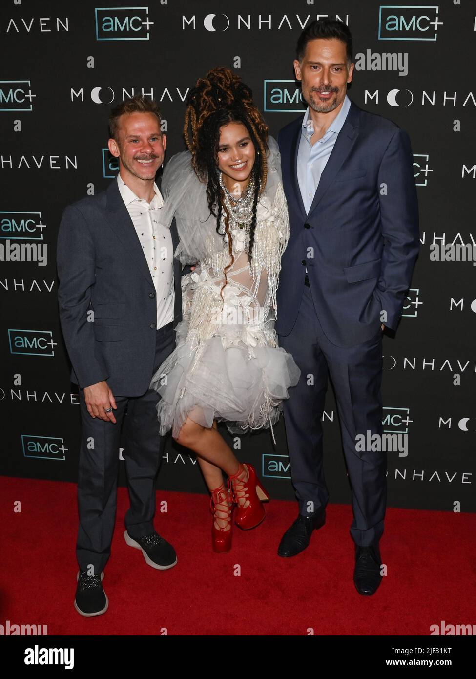 28 June 2022 - Los Angeles, California - Dominic Monaghan, Emma ...