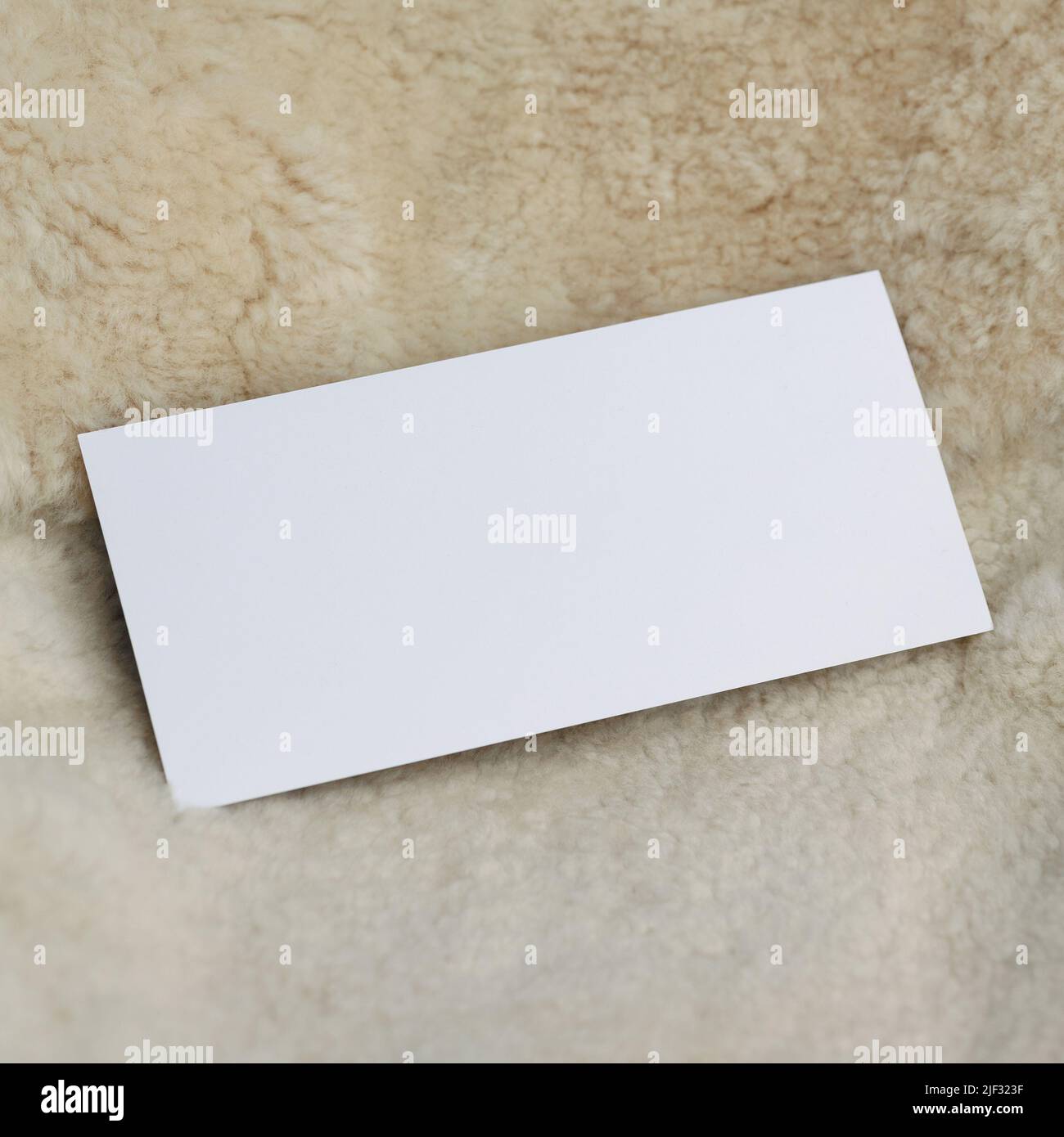Empty paper card lies hi-res stock photography and images - Alamy