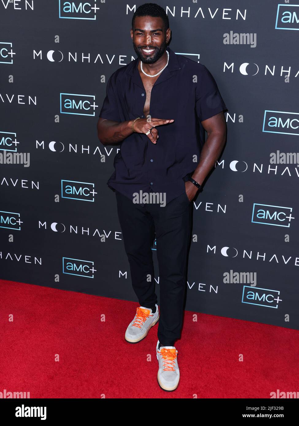 WEST HOLLYWOOD, LOS ANGELES, CALIFORNIA, USA - JUNE 28: Actor Donny Savage arrives at the Los ...