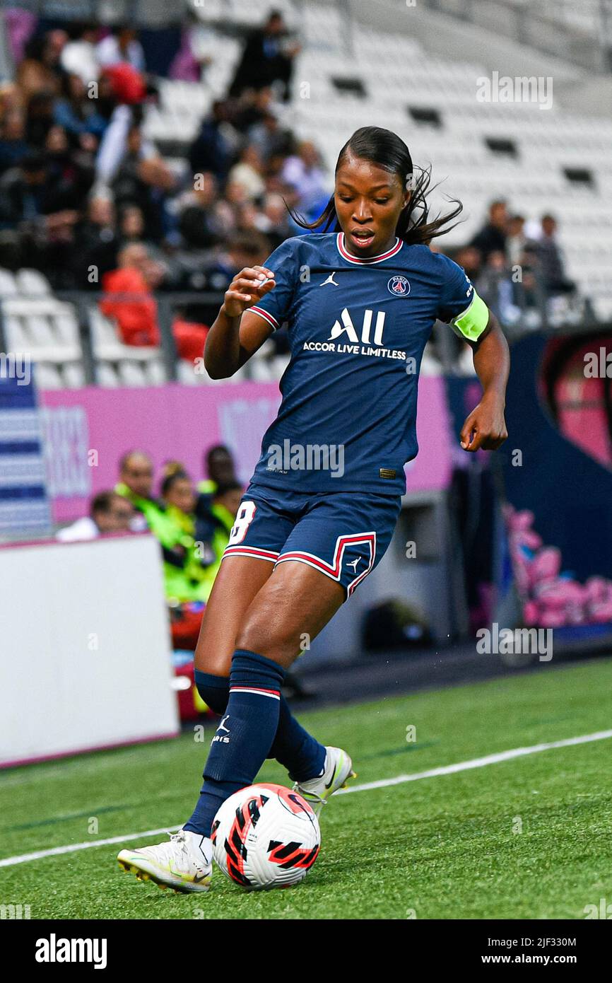 Grace Geyoro of PSG during the Women's French championship, D1 Arkema ...