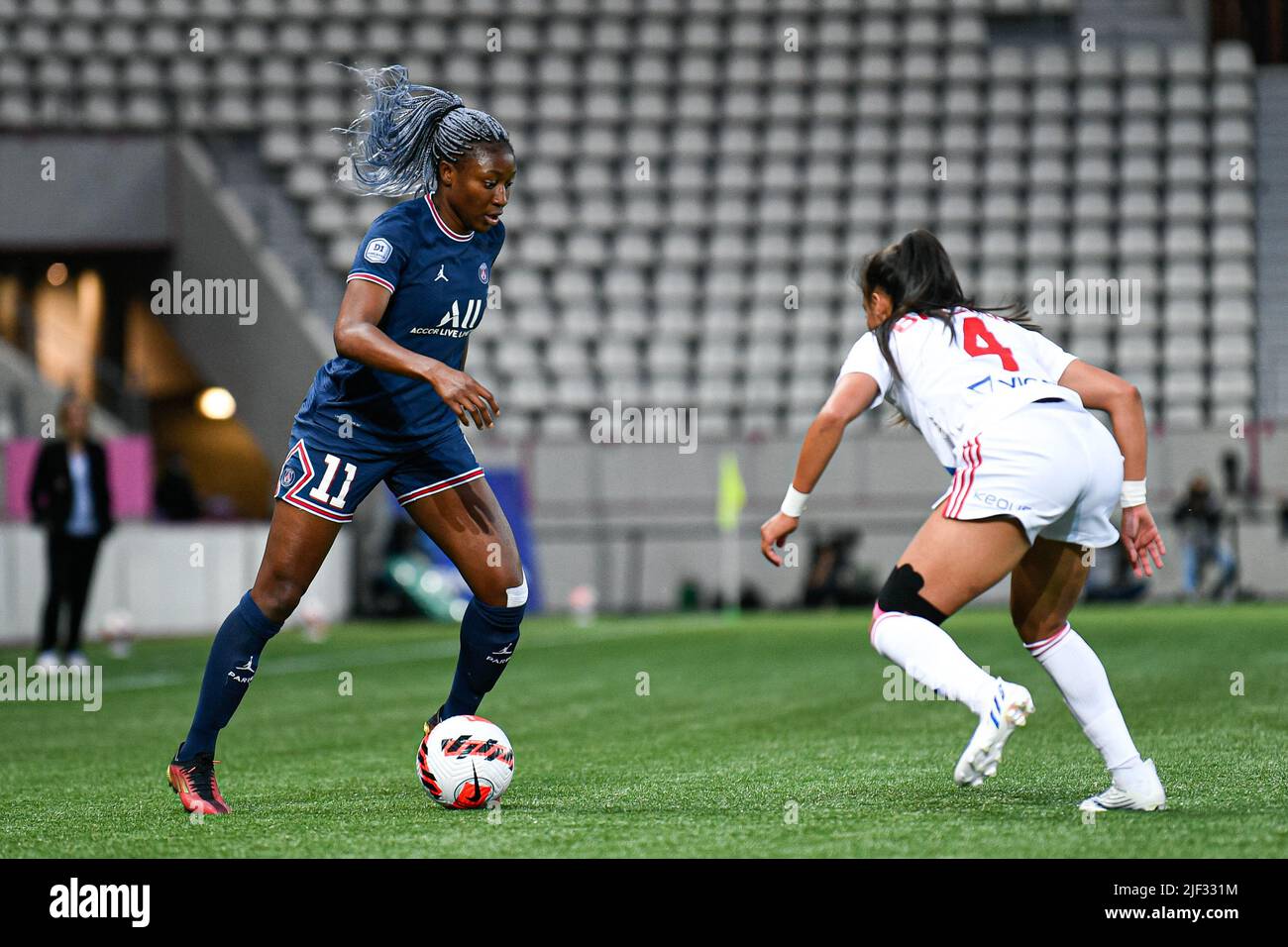 Kadidiatou Diani of PSG during the Women's French championship, D1 ...