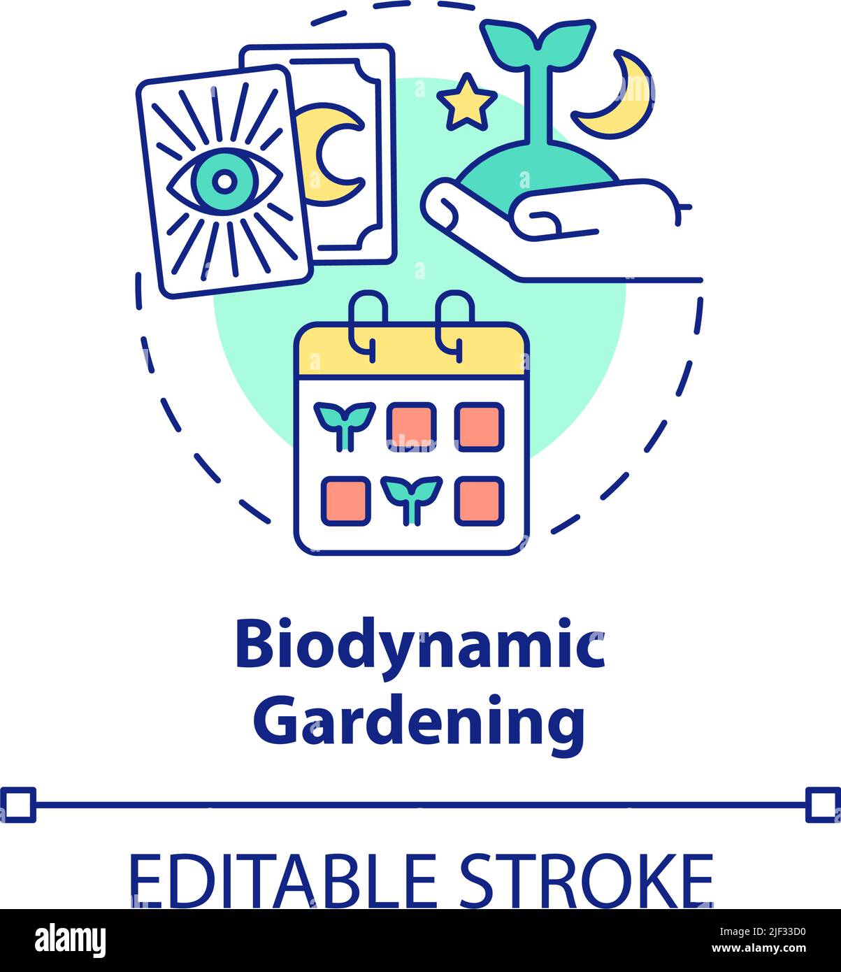 Alternative gardening Stock Vector Images - Alamy