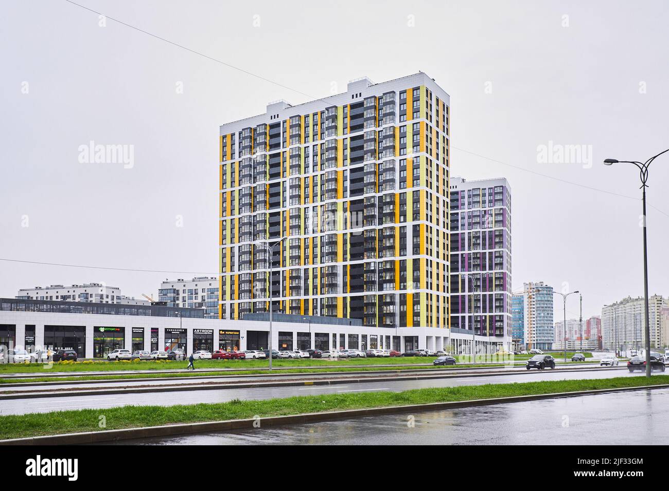 Photo of the house from the outside Stock Photo - Alamy