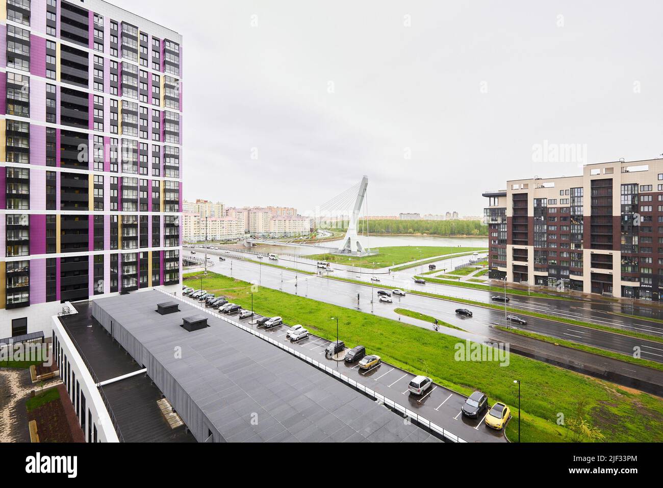 Photo of the house from the outside Stock Photo - Alamy