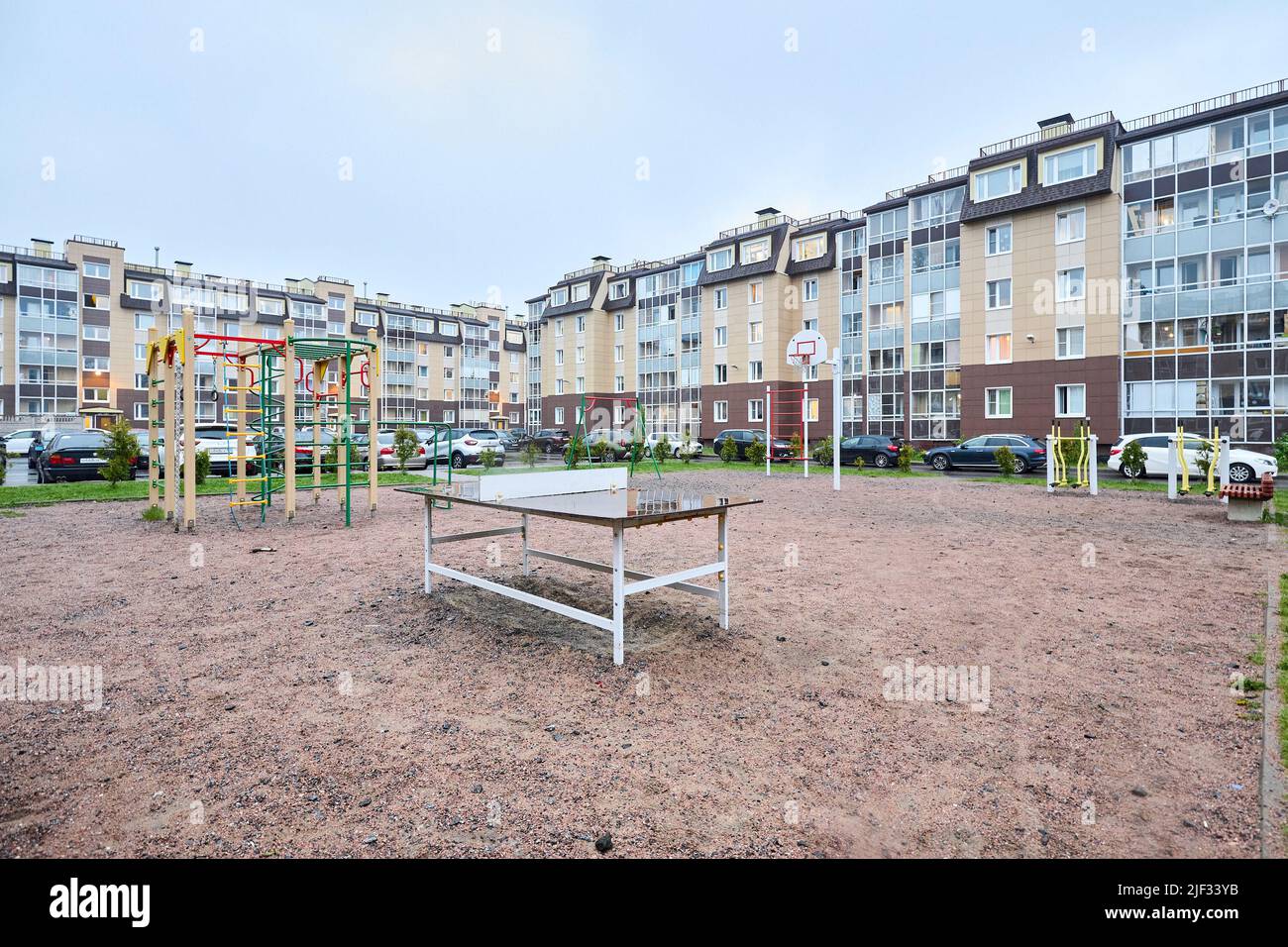 Photo of the house from the outside Stock Photo - Alamy