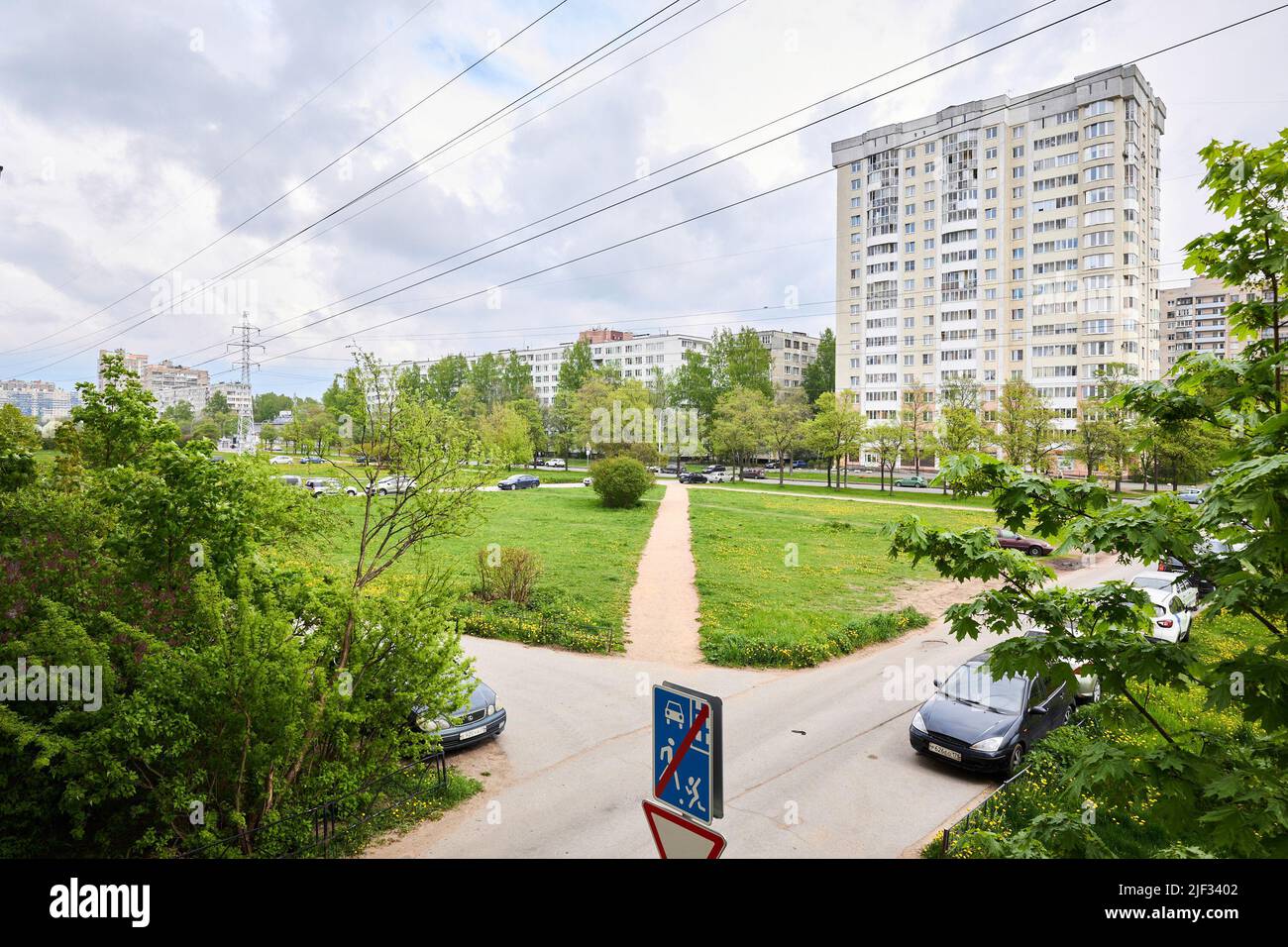 Photo of the house from the outside Stock Photo - Alamy