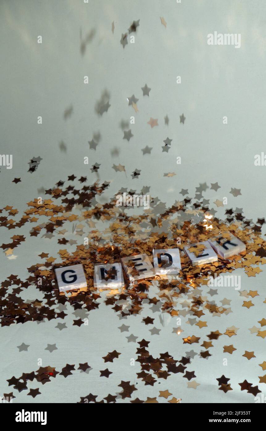 Gender Stars are falling Stock Photo - Alamy