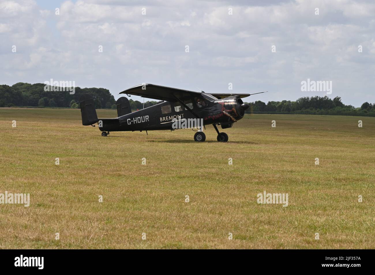 Max Holste MH.1521C1 Broussard, White Waltham, Berkshire, England Stock ...