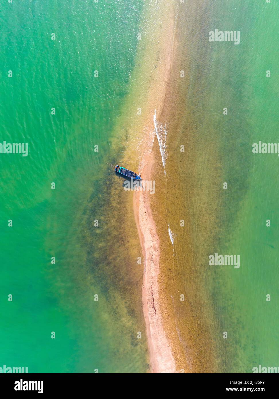 Aerial view of Koh Phitak or Phithak island in Chumphon, Thailand Stock ...