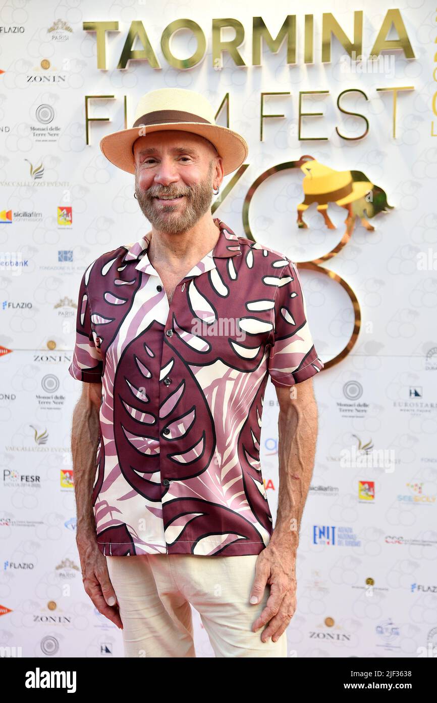 Taormina Messina, Italy, June 28, 2022, 68th Taormina Film Fest. In the ...