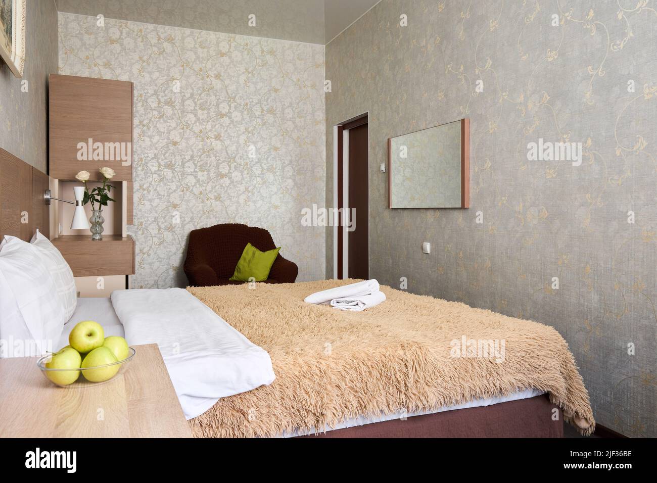 Photo of the hostel room with details Stock Photo - Alamy
