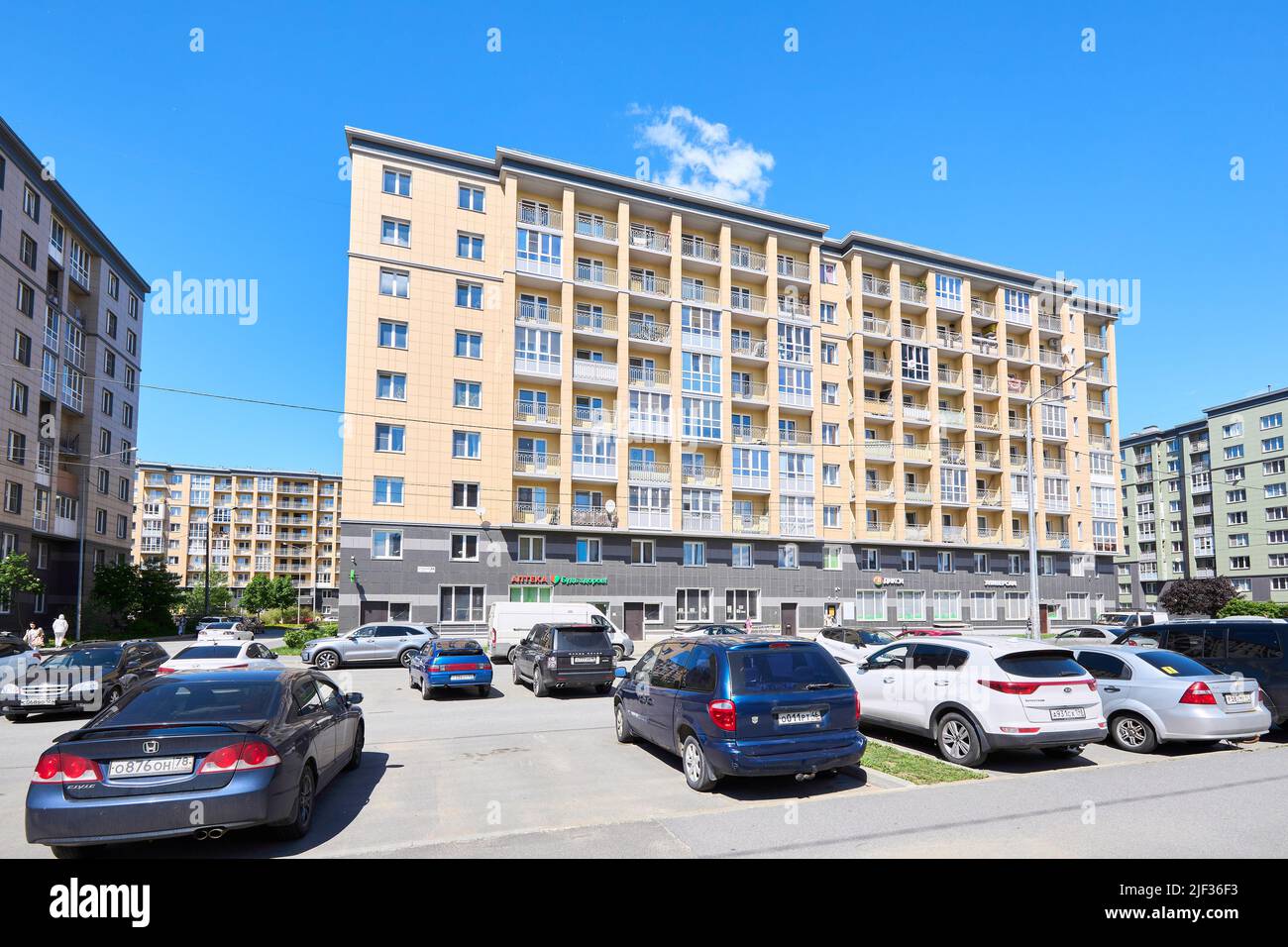 Photo of the house from the outside Stock Photo - Alamy