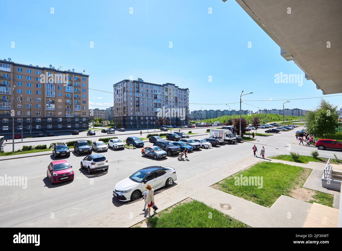 Photo of the house from the outside Stock Photo - Alamy