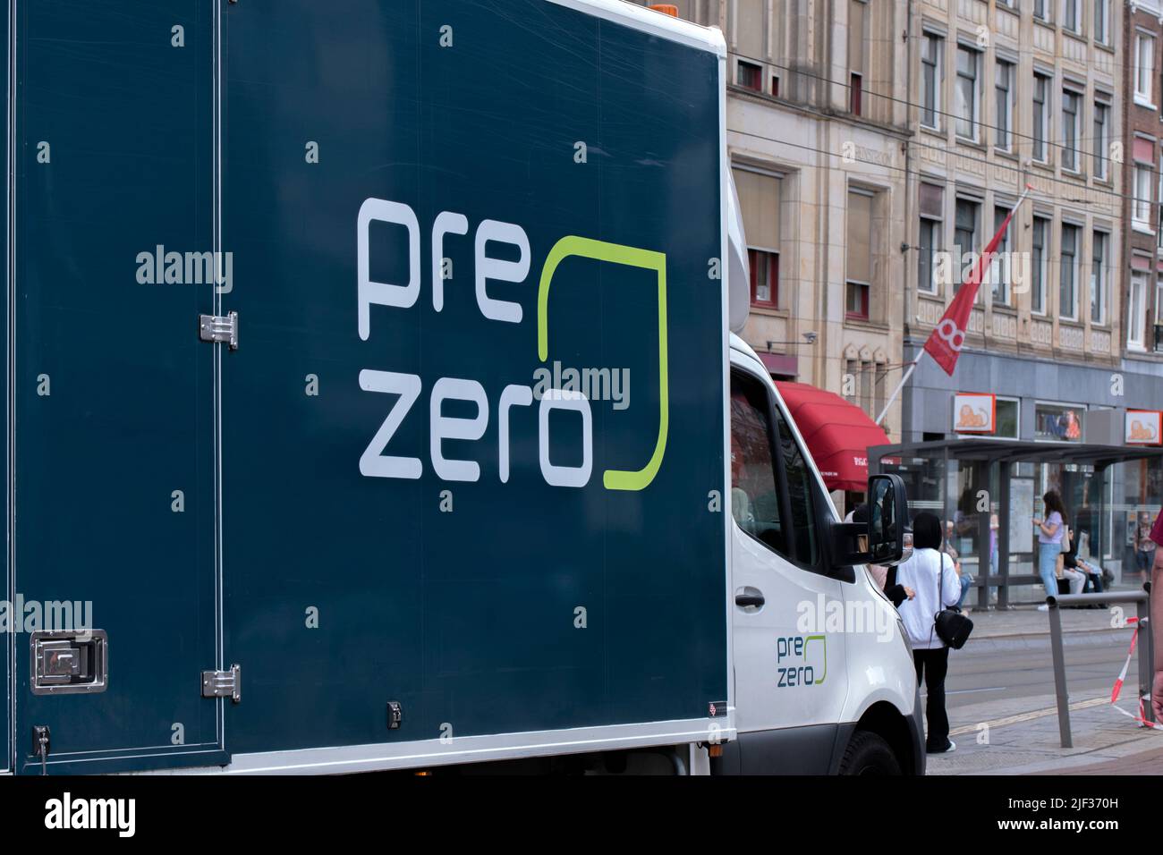 Pre Zero Company Truck At Amsterdam The Netherlands 28-6-2022 Stock ...