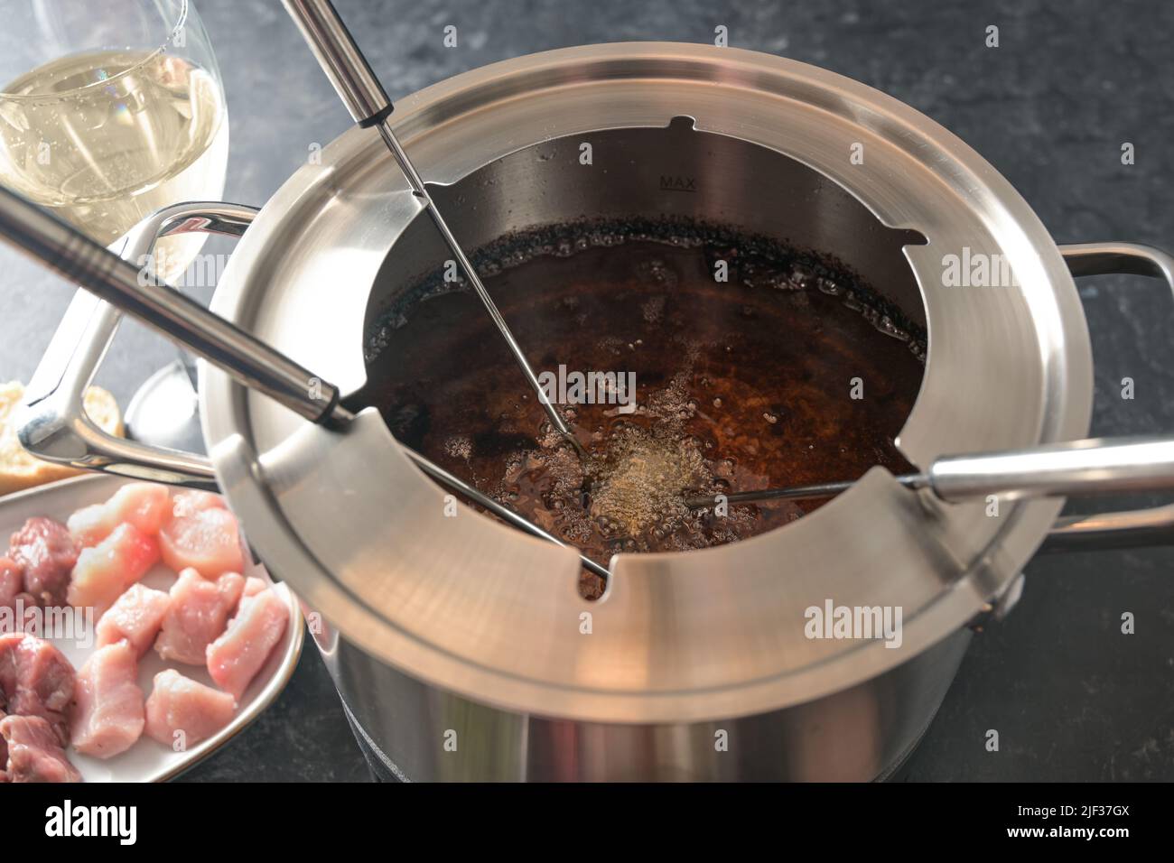 Hot pot meat hi-res stock photography and images - Alamy