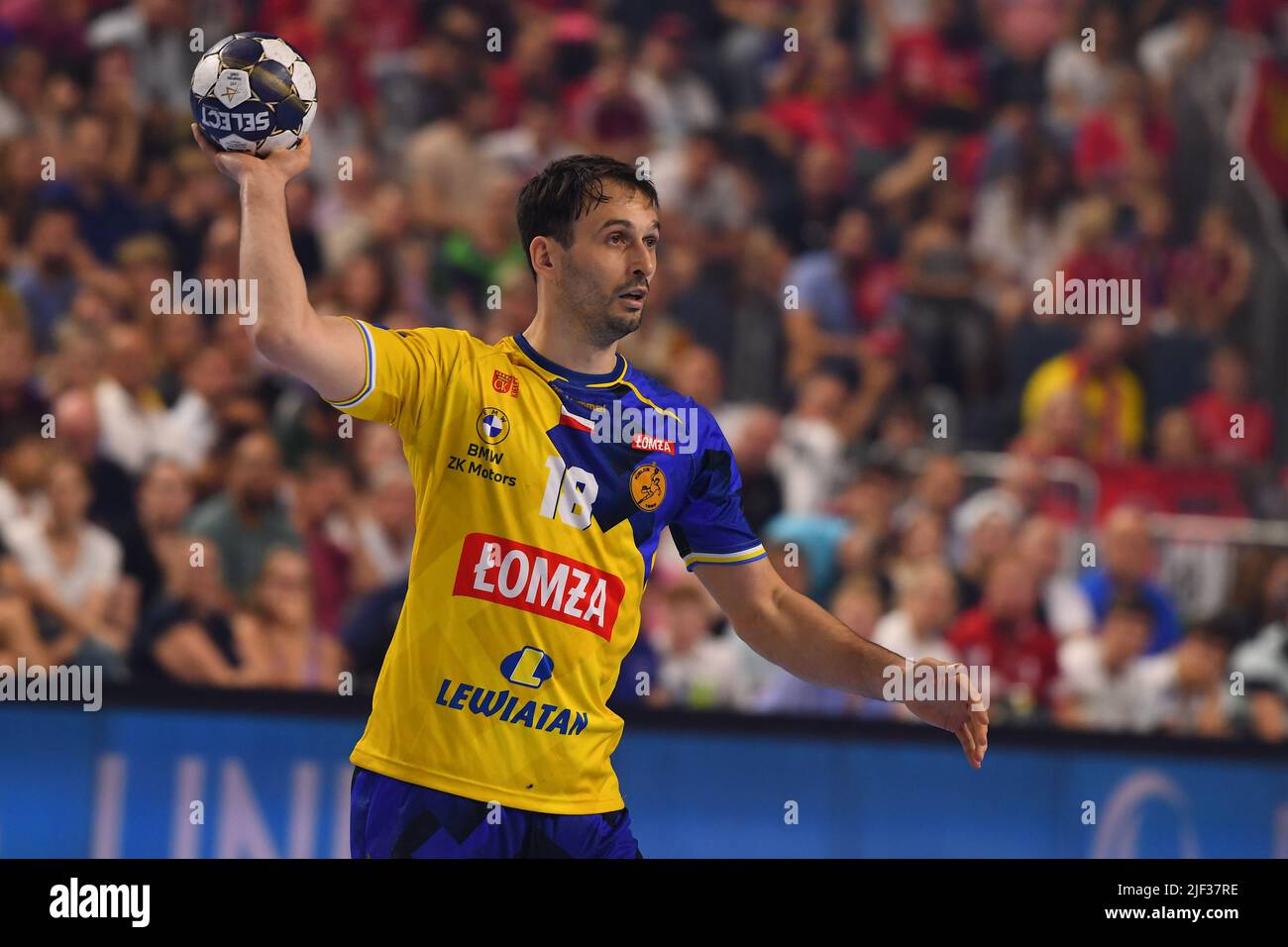 COLOGNE, GERMANY - JUNE 19, 2022: 23 Arkadiusz Moryto. EHF FINAL4 Men ...