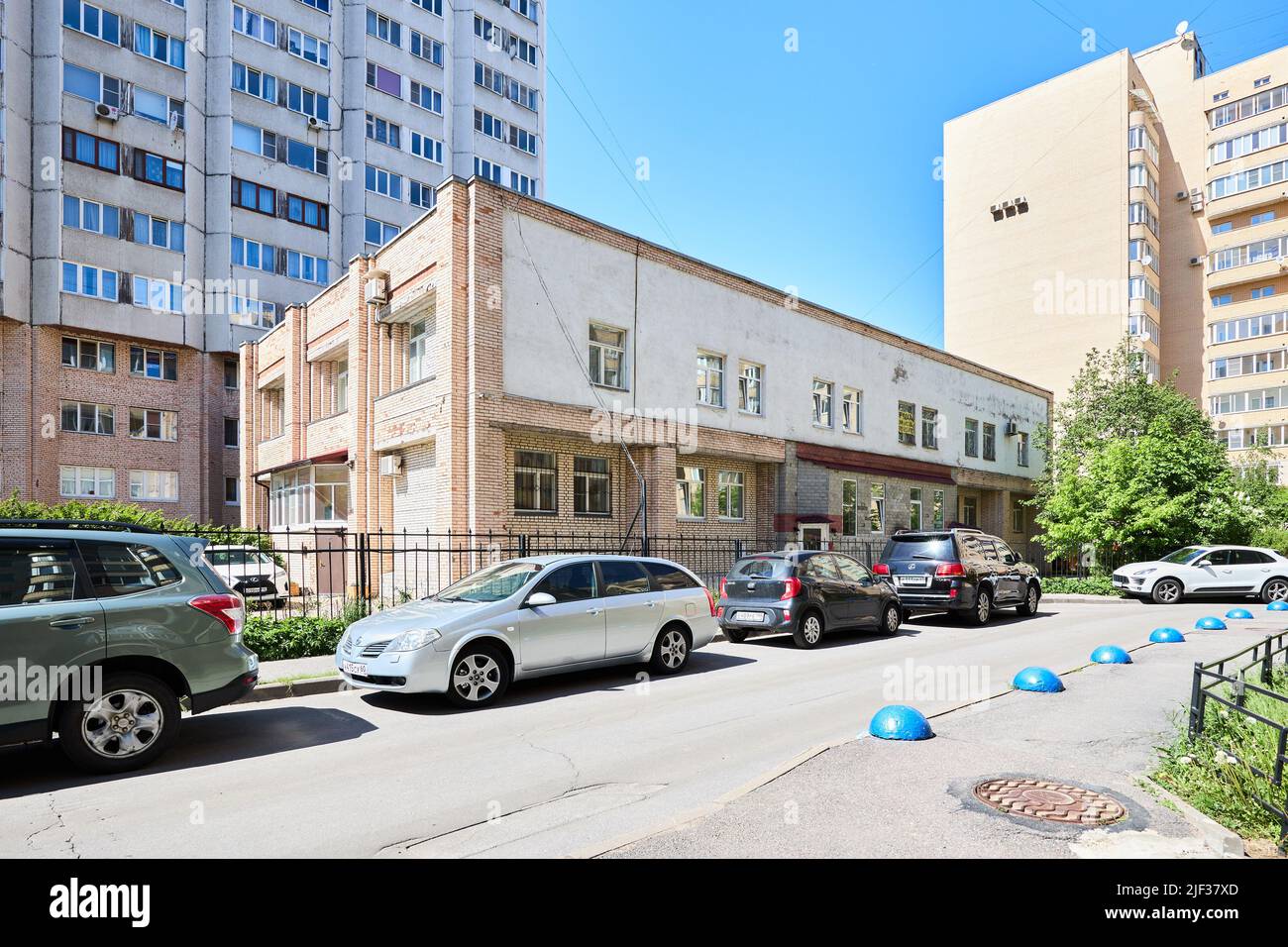 Photo of the house from the outside Stock Photo - Alamy