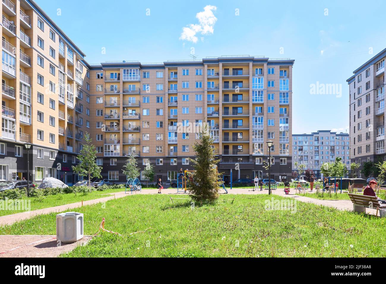 Photo of the house from the outside Stock Photo - Alamy
