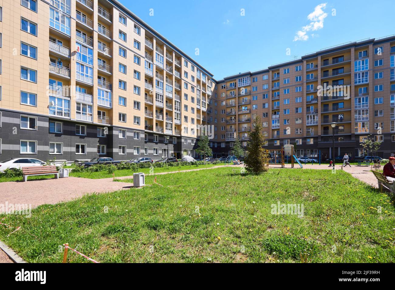 Photo of the house from the outside Stock Photo - Alamy