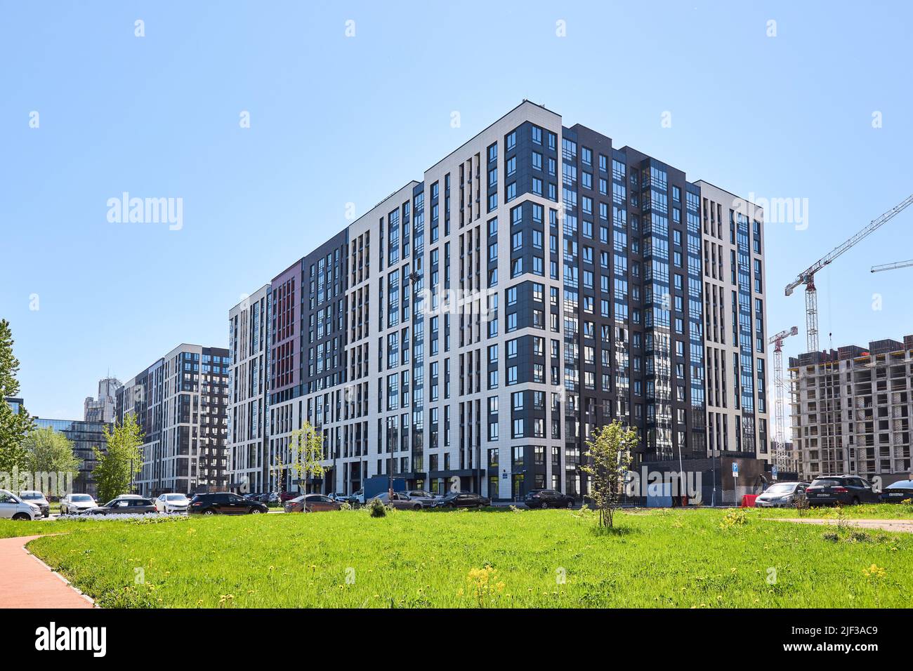 Photo of the house from the outside Stock Photo - Alamy