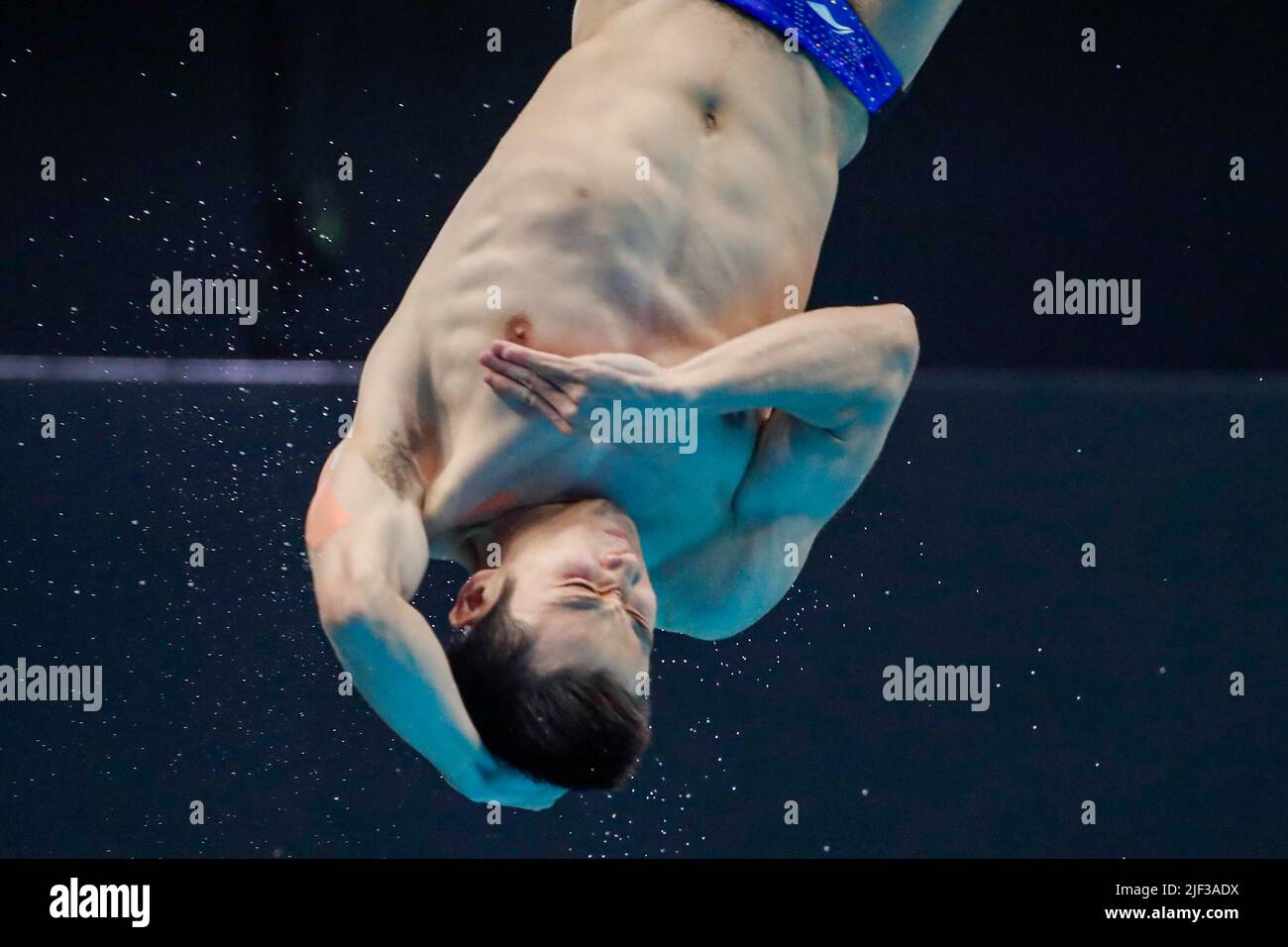 BUDAPEST, HUNGARY - JUNE 28: during the FINA World Championships ...