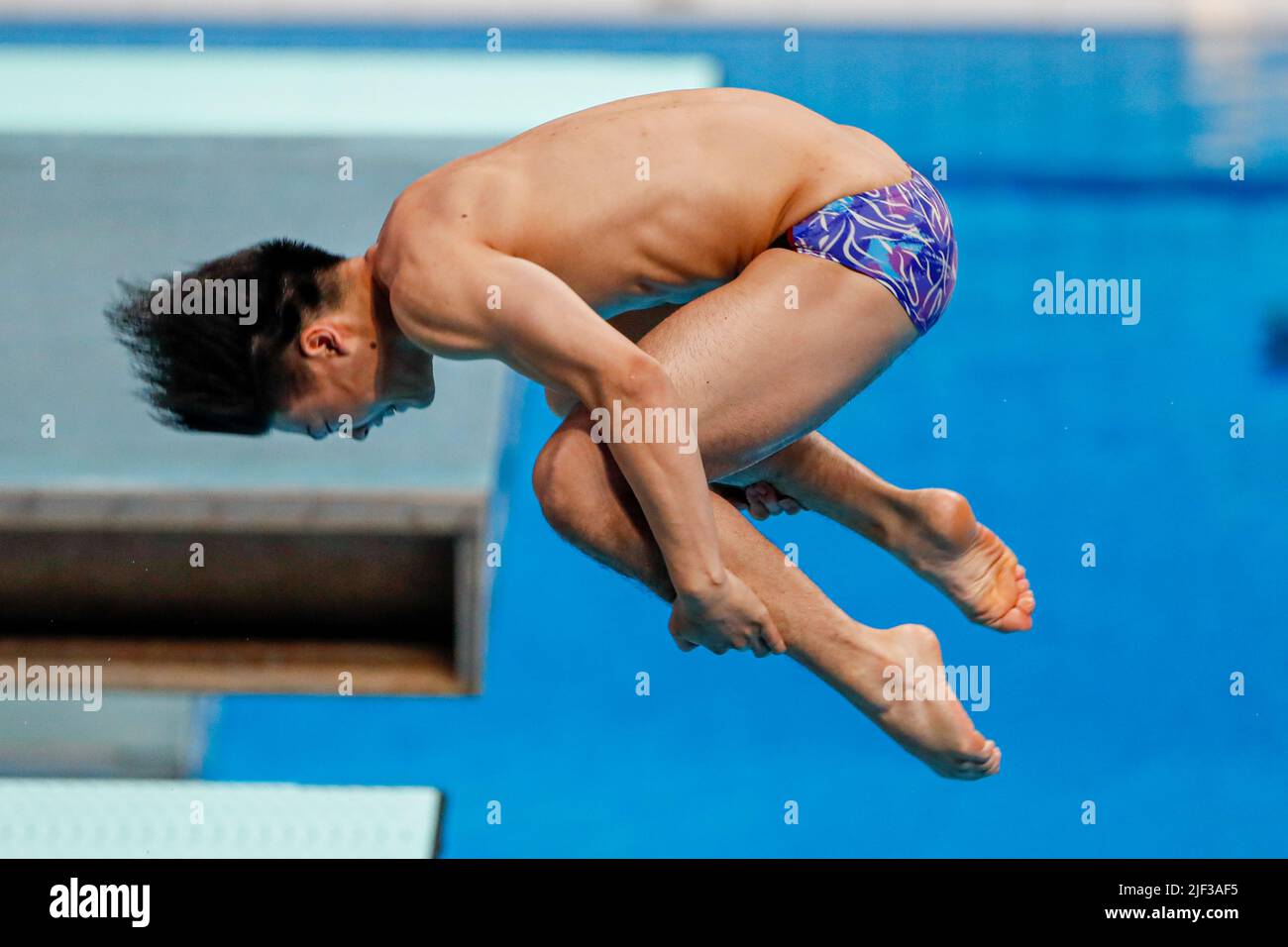 BUDAPEST, HUNGARY - JUNE 28: during the FINA World Championships ...