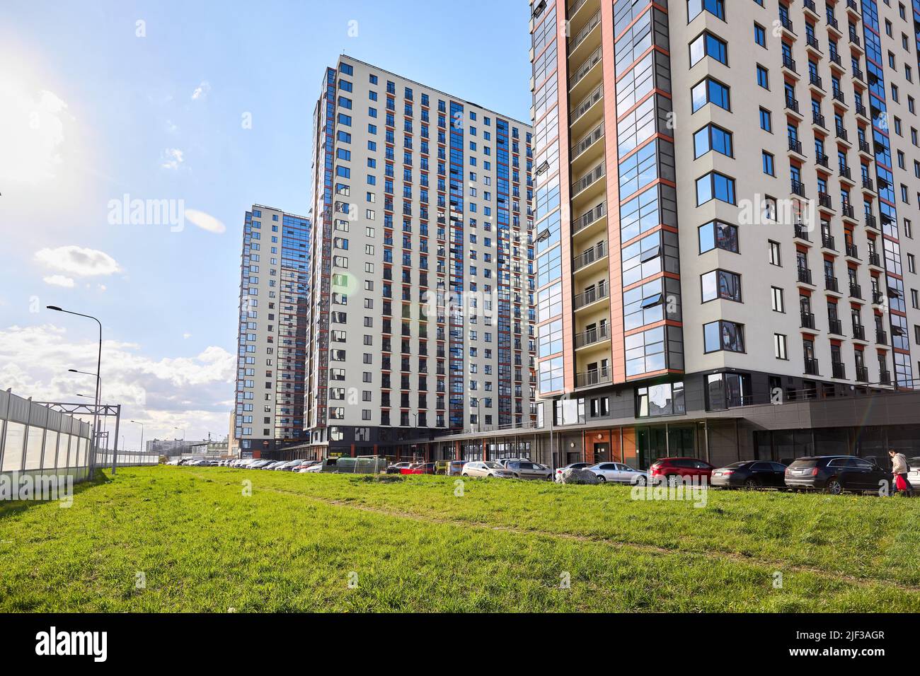 Photo of the house from the outside Stock Photo - Alamy