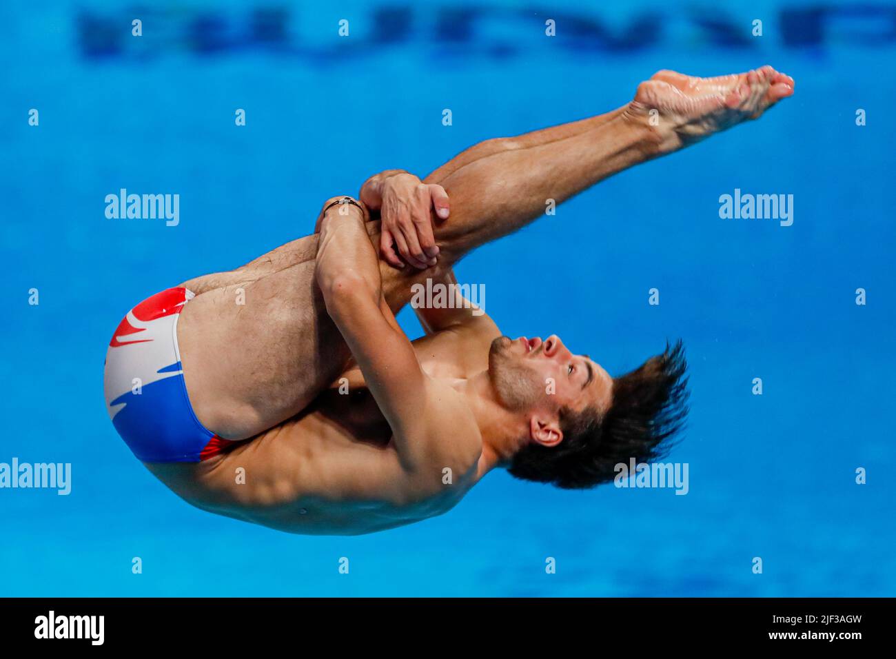 BUDAPEST, HUNGARY - JUNE 28: during the FINA World Championships ...