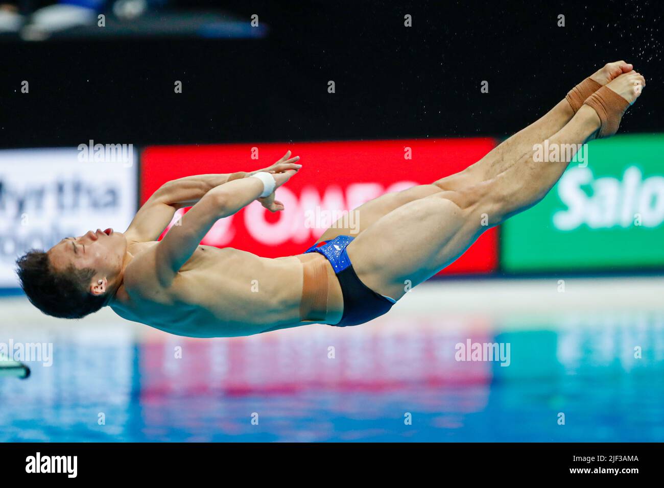 BUDAPEST, HUNGARY - JUNE 28: during the FINA World Championships ...