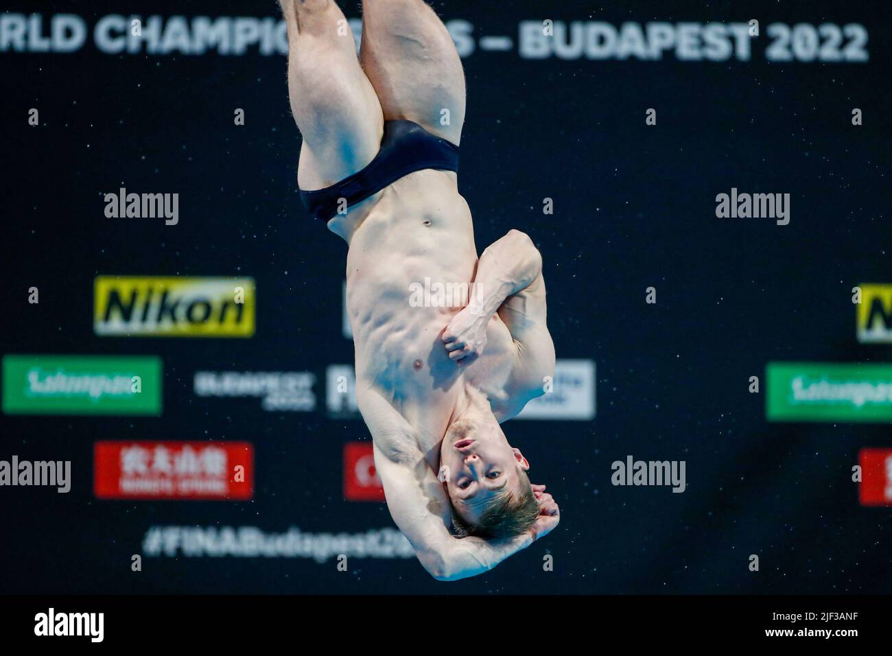 BUDAPEST, HUNGARY - JUNE 28: during the FINA World Championships ...