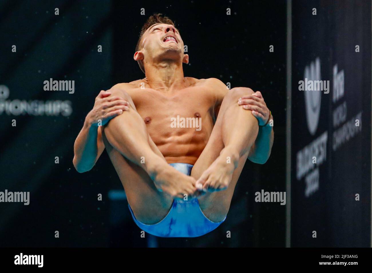 BUDAPEST, HUNGARY - JUNE 28: during the FINA World Championships ...