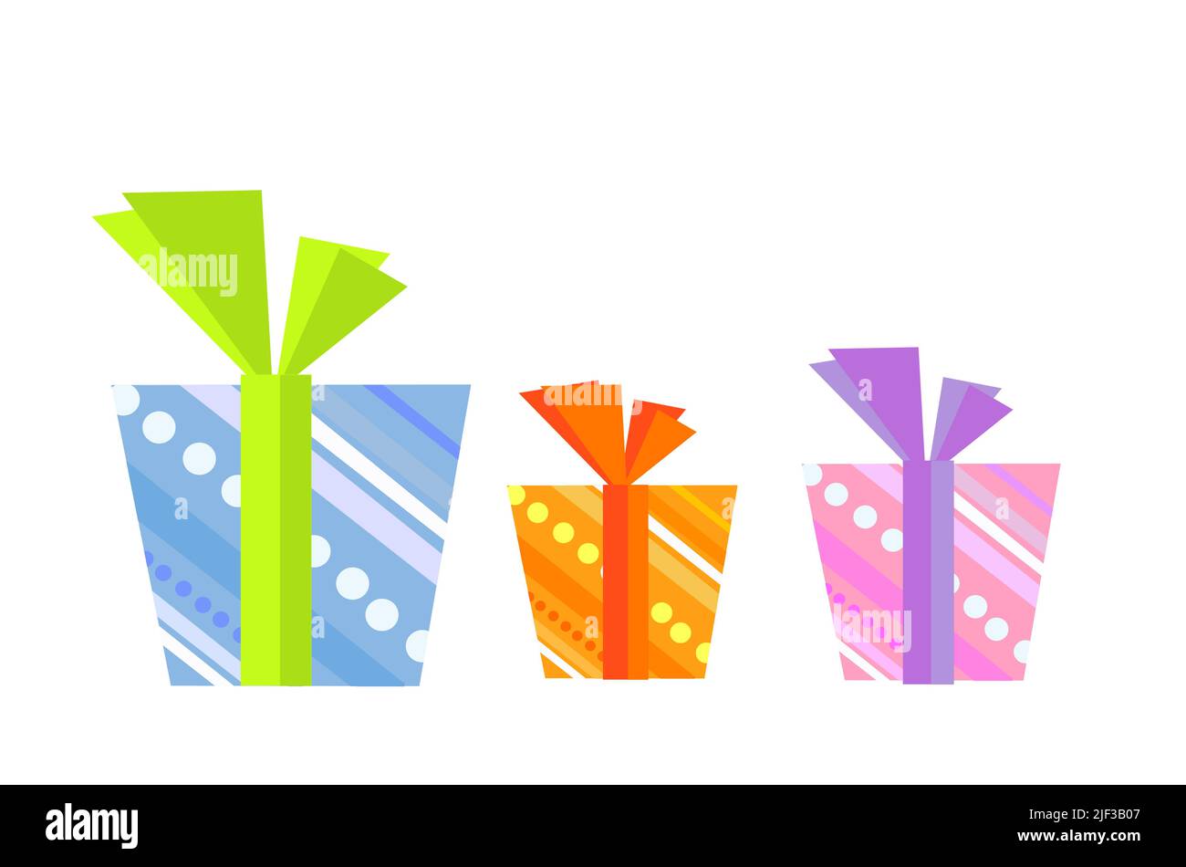 Packed present Stock Vector Images - Alamy