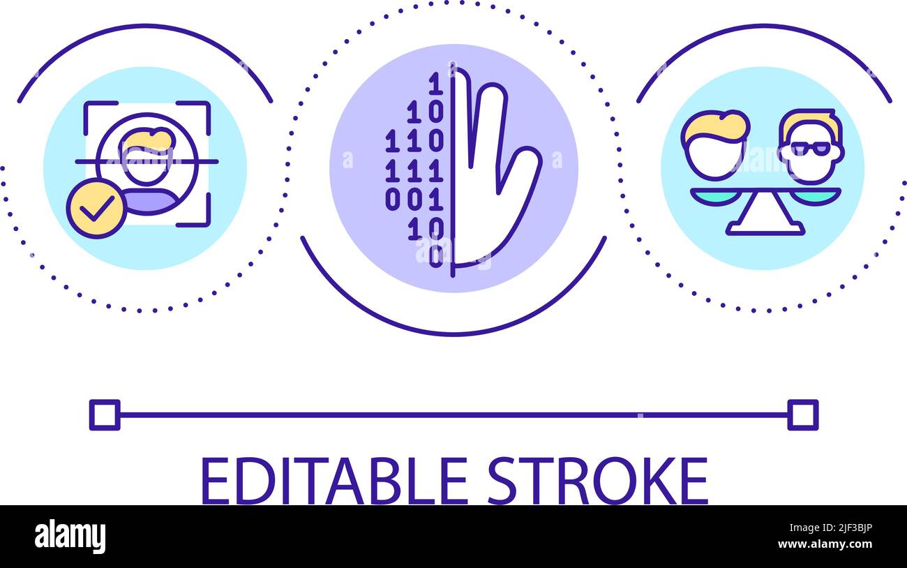 Access management system loop concept icon Stock Vector Image & Art - Alamy