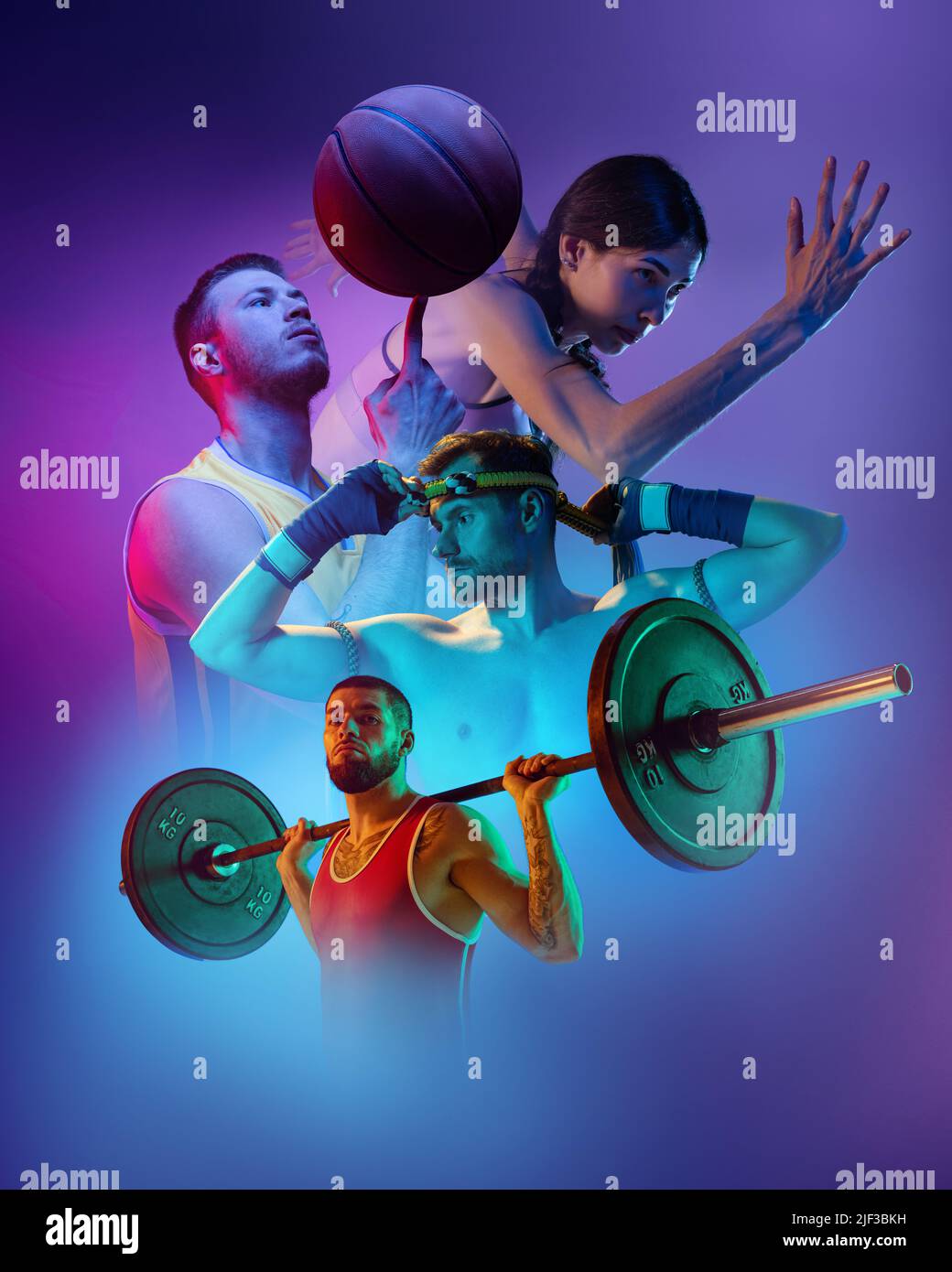 Professional female weightlifter hi-res stock photography and images ...