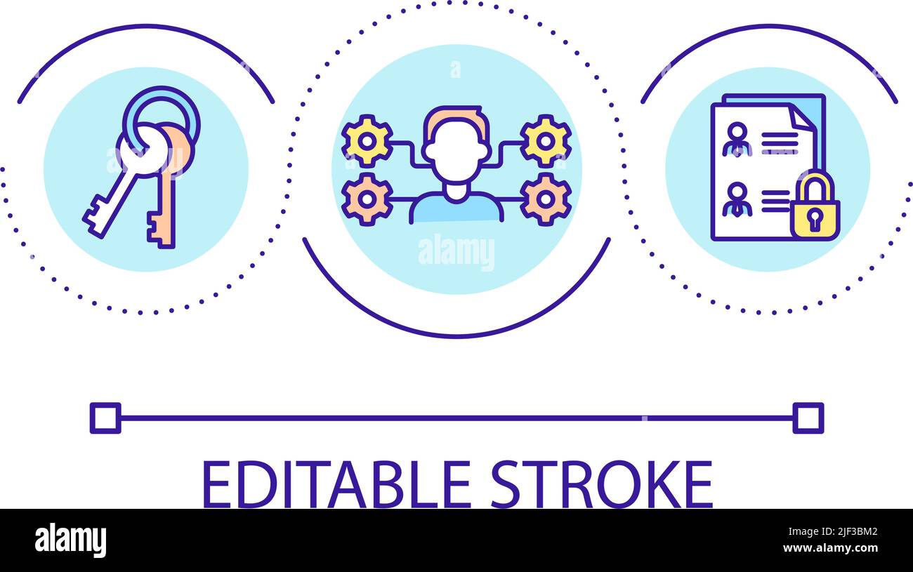 User roles and permissions loop concept icon Stock Vector Image & Art ... User roles and permissions loop concept icon Stock Vector Image & Art ...
