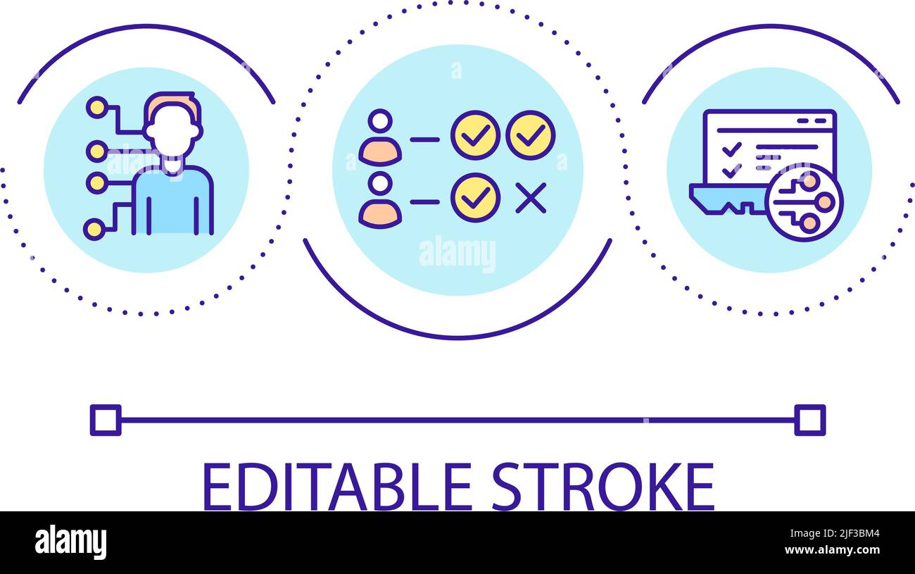 Account permissions hi-res stock photography and images - Alamy