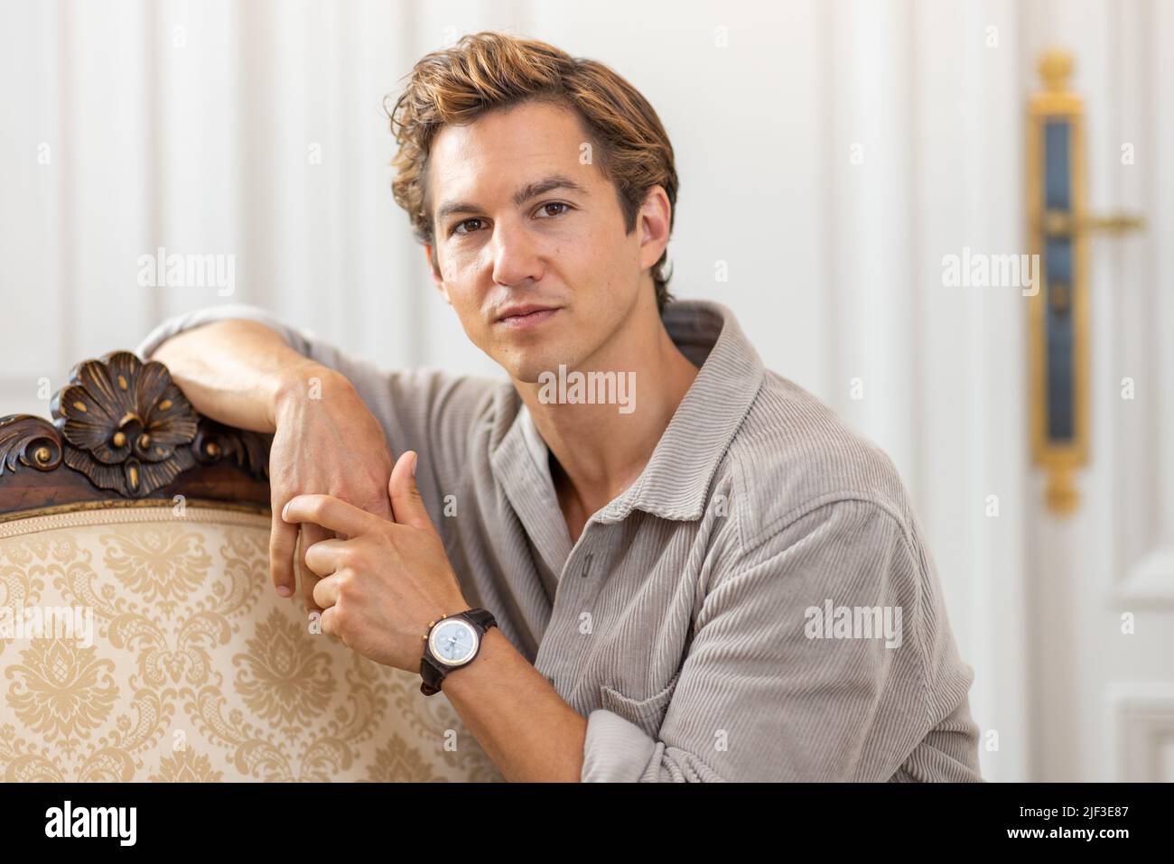 Munich, Germany. 28th June, 2022. Tim Oliver Schultz, actor, during a ...