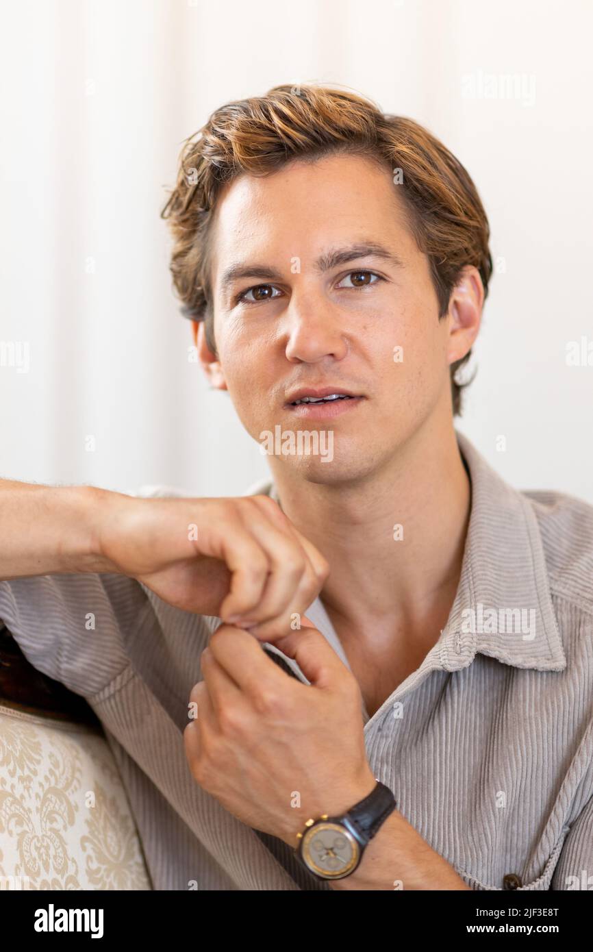 Munich, Germany. 28th June, 2022. Tim Oliver Schultz, actor, during a ...