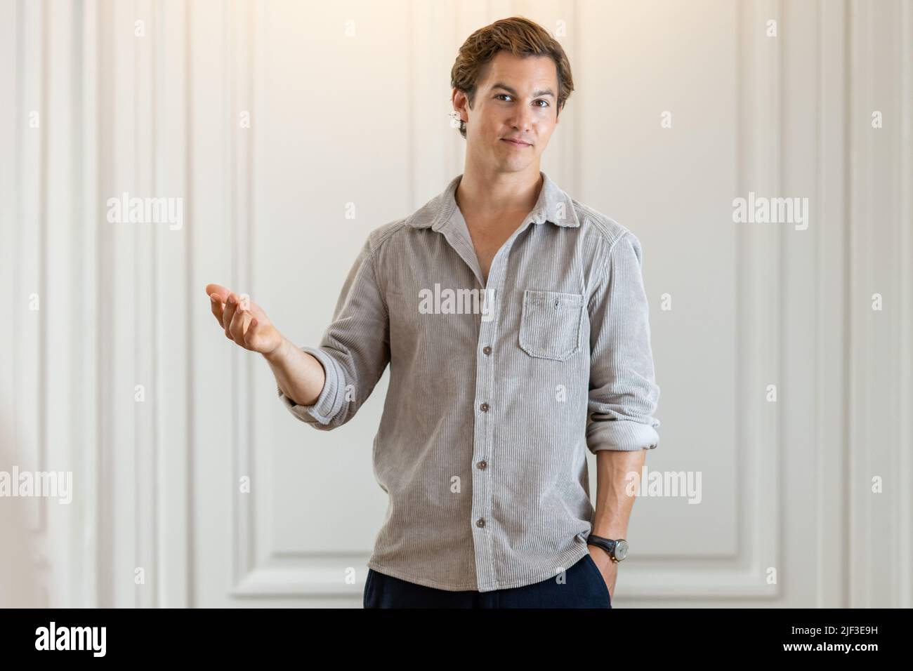 Munich, Germany. 28th June, 2022. Tim Oliver Schultz, actor, during a ...