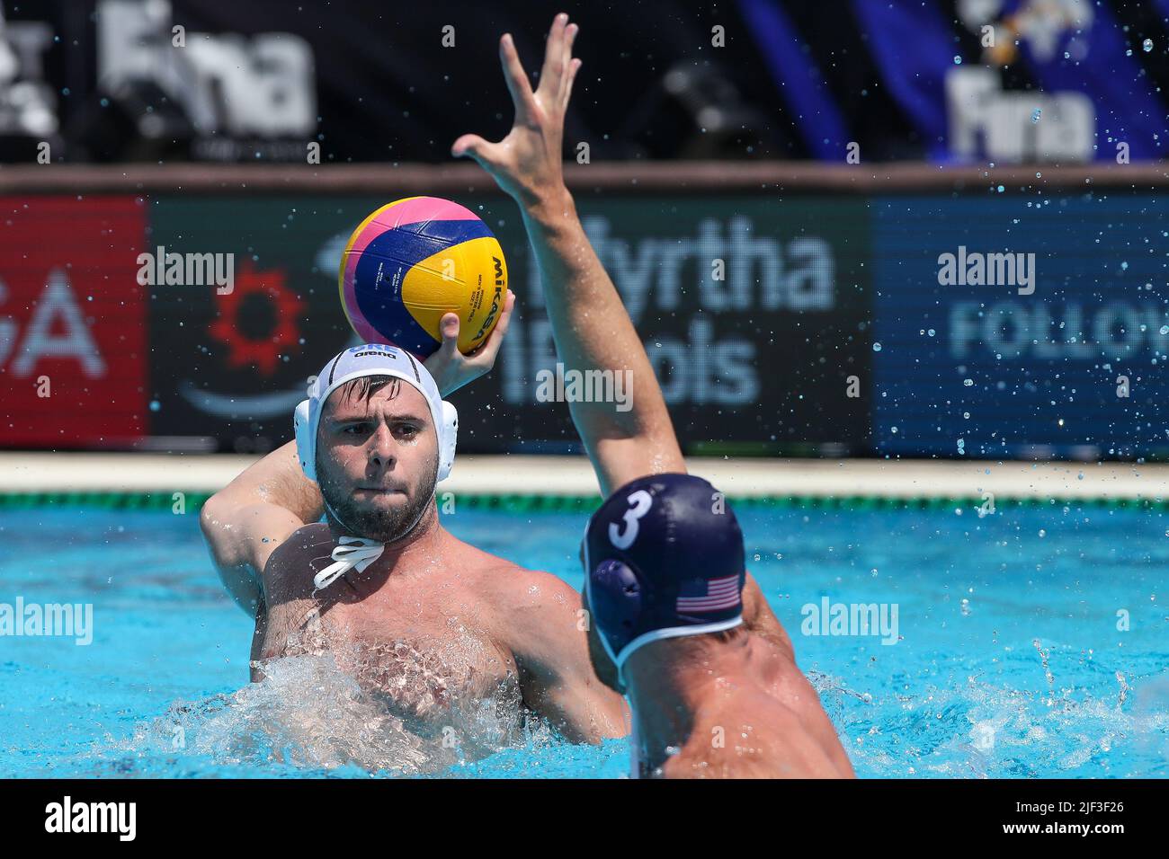 BUDAPEST, HUNGARY - JUNE 29: during the FINA World Championships ...
