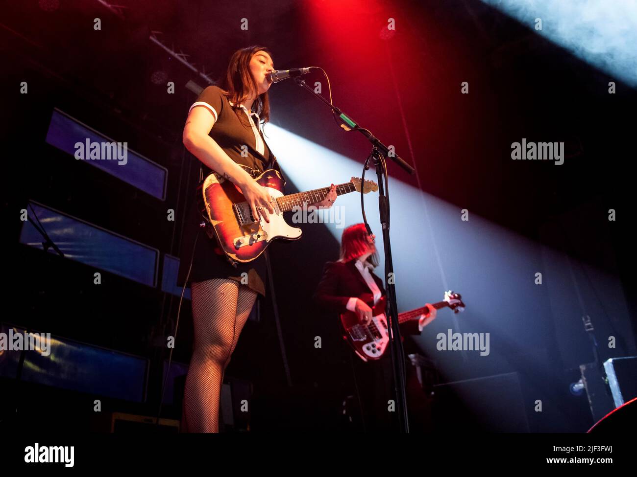 The Mysterines, Live In Liverpool 2022 Stock Photo - Alamy