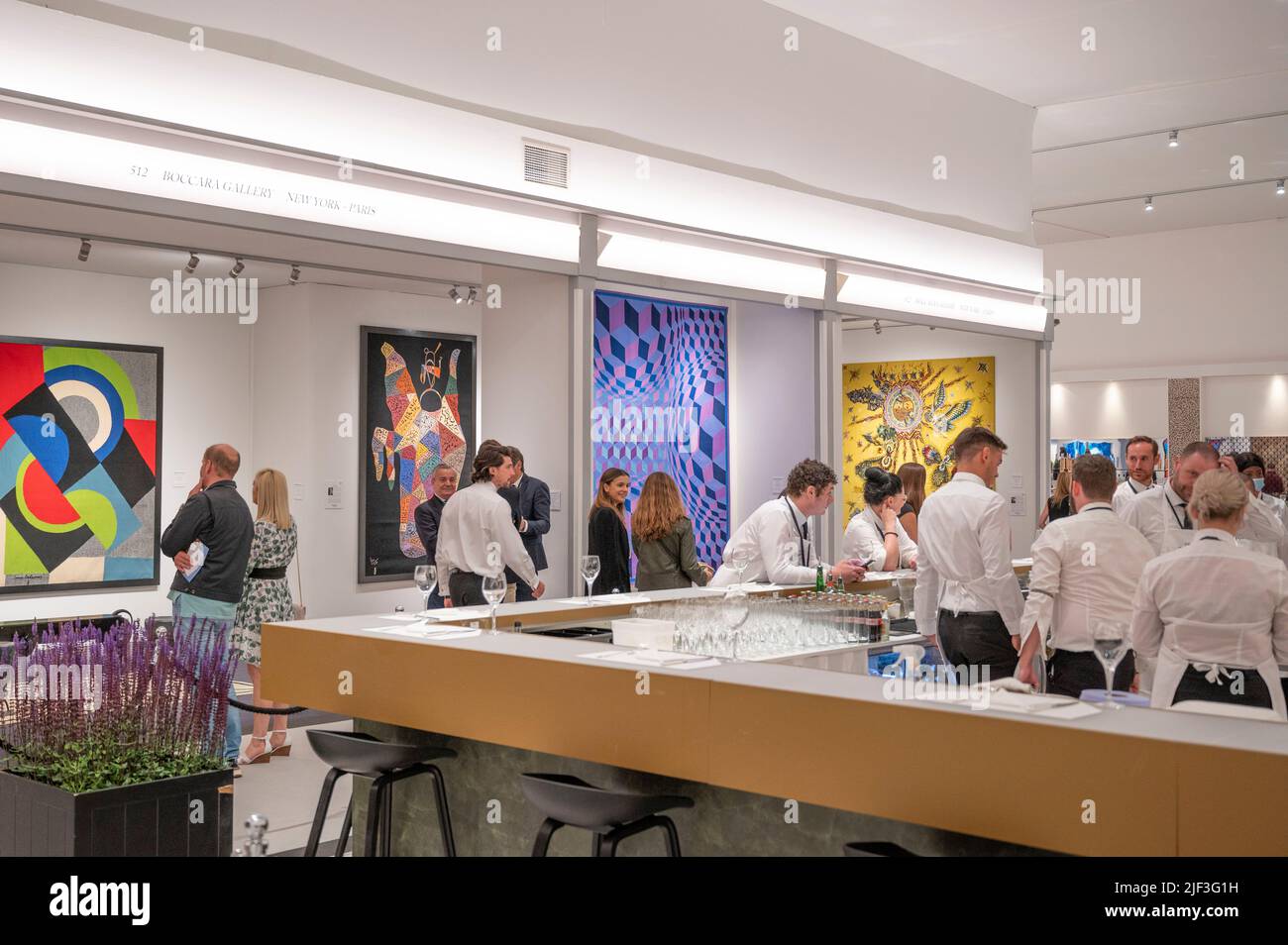 Masterpiece Art Fair, The Royal Hospital Chelsea, London, UK. 29 June ...