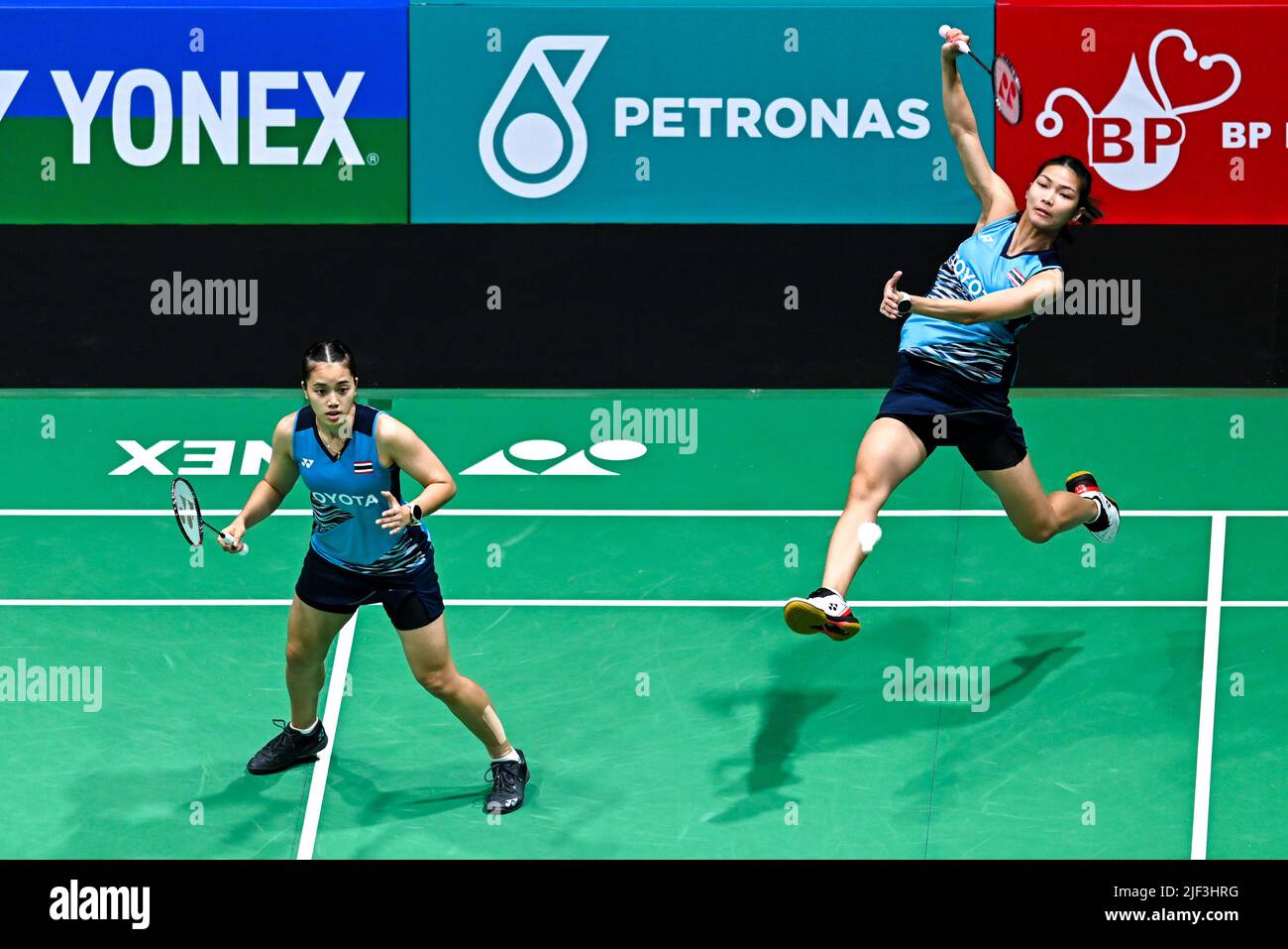 Kuala Lumpur, Malaysia. 29th June, 2022. Jongkolphan Kititharakul (R ...