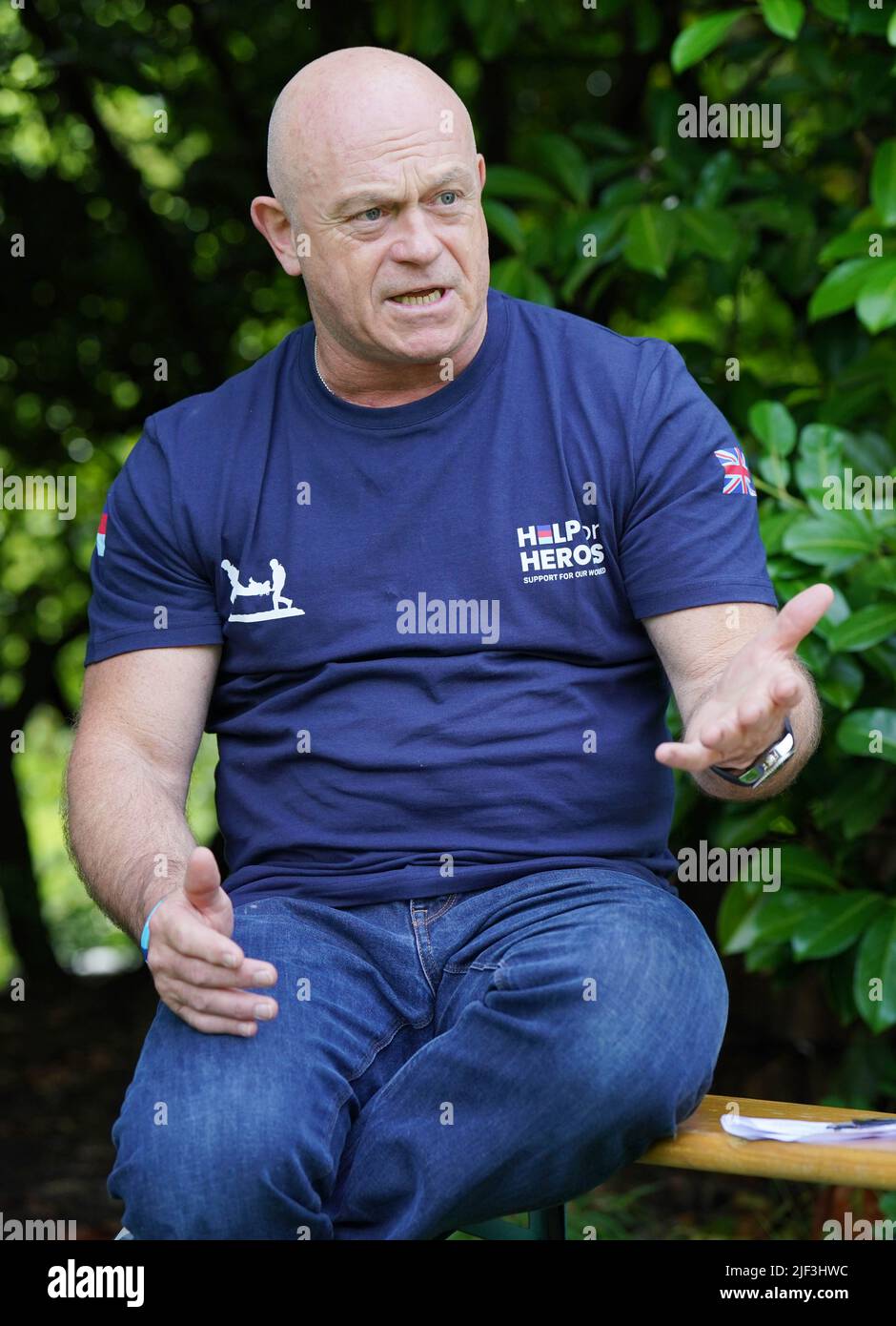 Previously unissued photo dated 18/05/2022 of Ross Kemp at Formosa ...