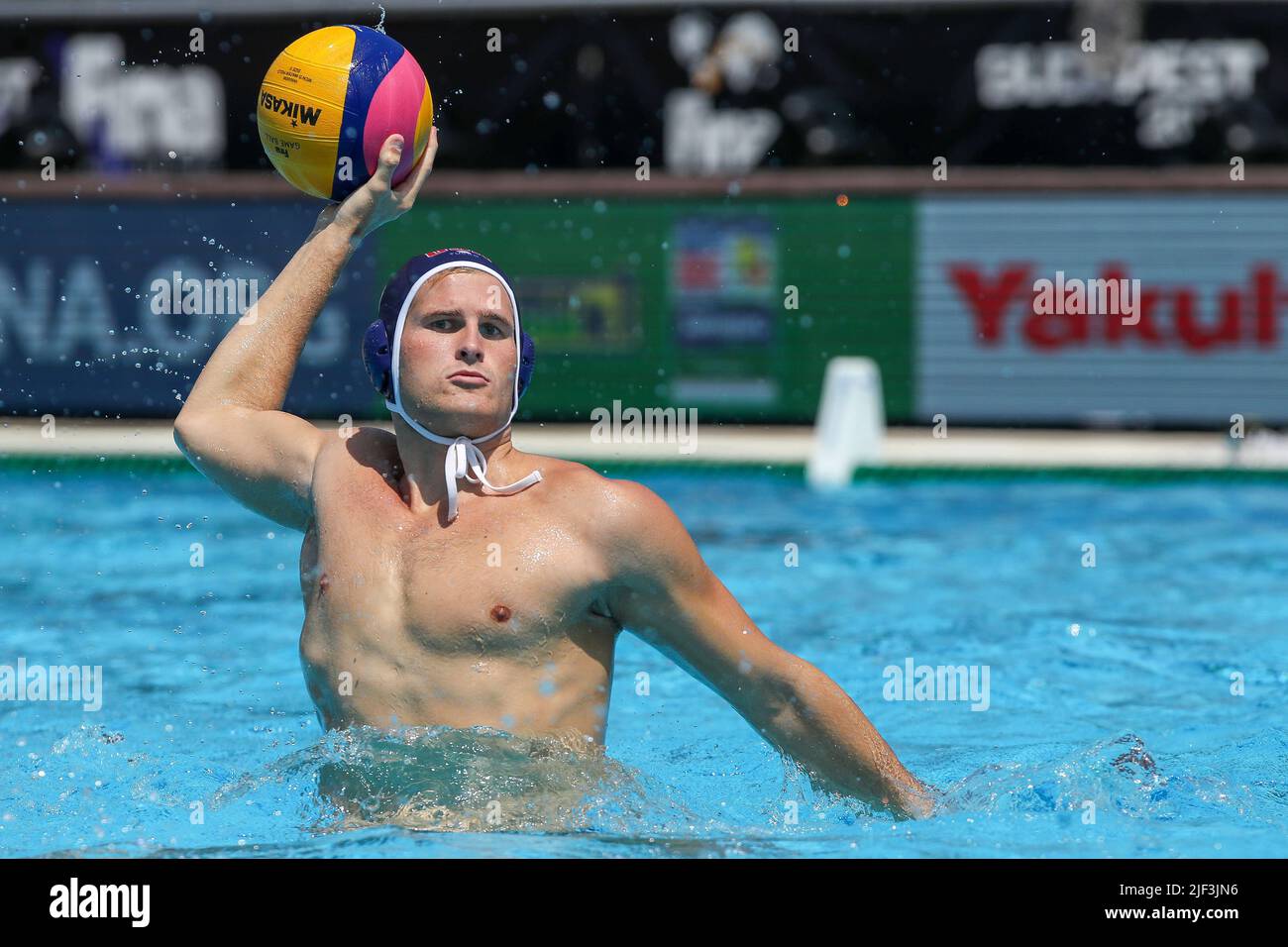 BUDAPEST, HUNGARY - JUNE 29: Jake Ehrhardt of United States during the ...